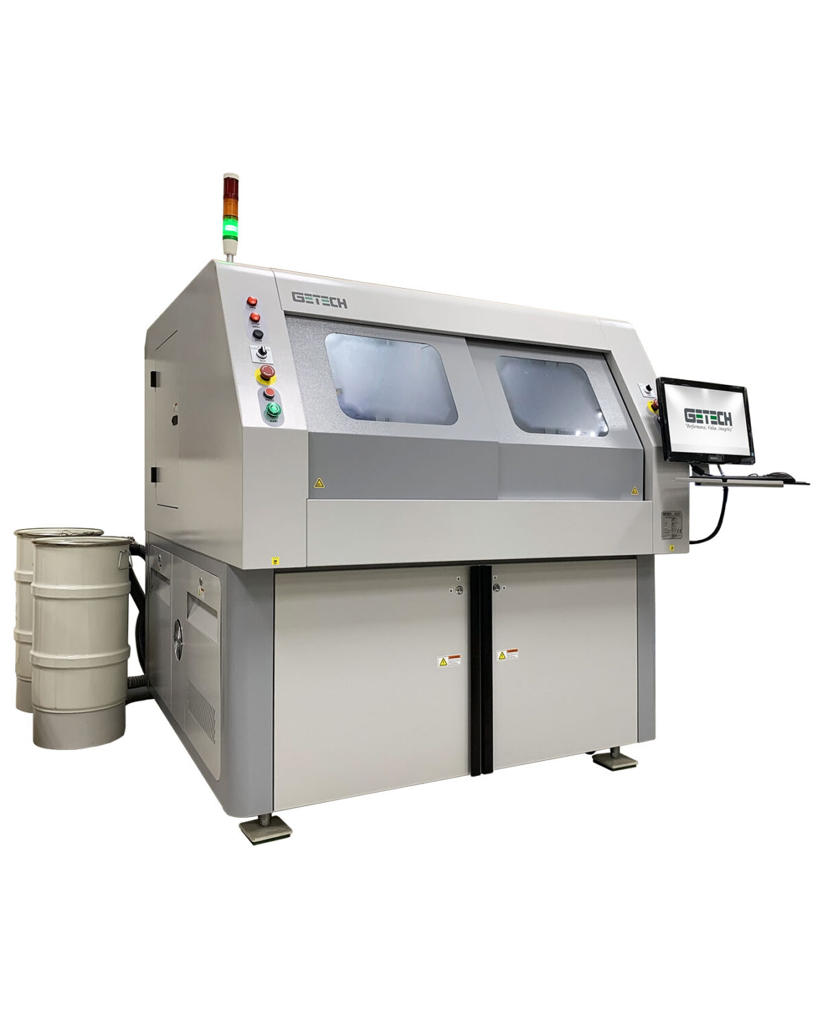 Getech GSR2280 Dual Workstation Semi Automatic Router Machine