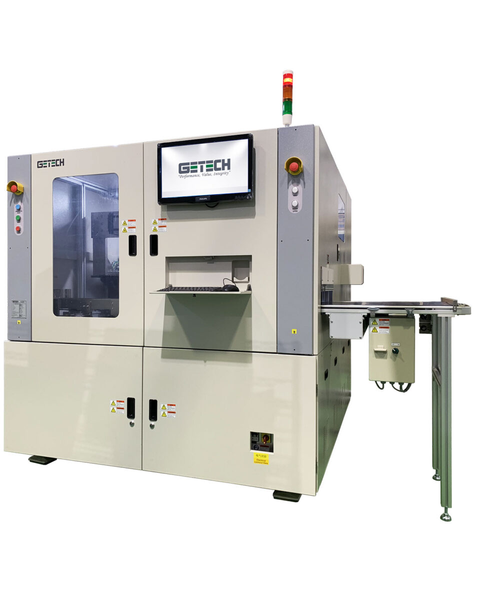 Getech MPR Inline Mass Production PCB routing machine