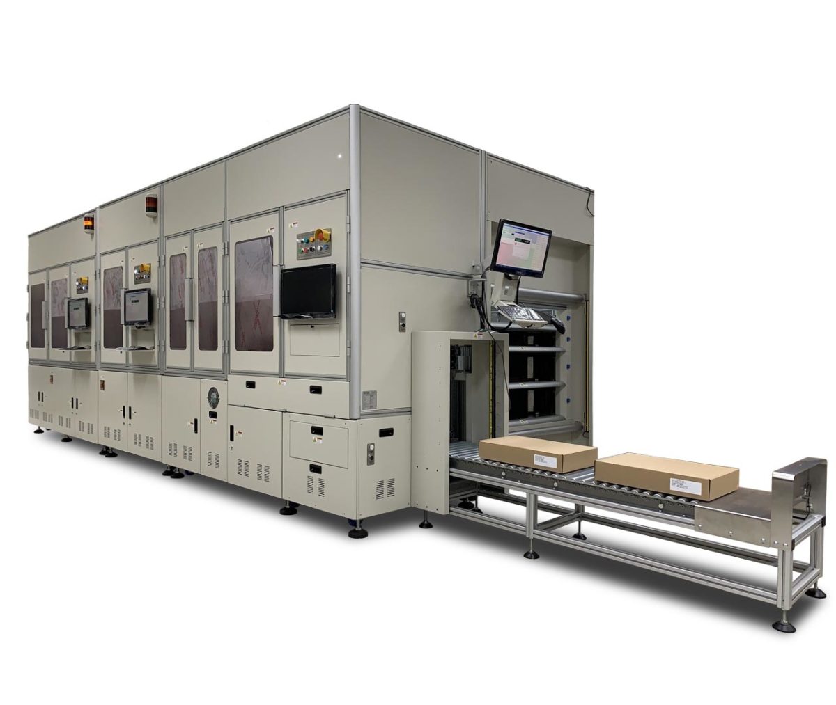 Box packing SSD/DRAM - Getech Automation