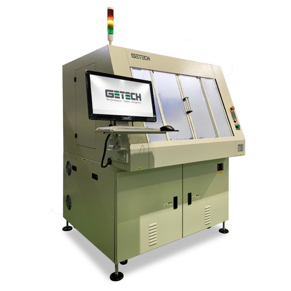 Getech GSR1200E - High performance Semi-Auto Router Machine